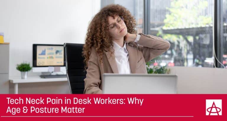 Tech Neck Pain in Desk Workers: Causes, Headaches & Treatment